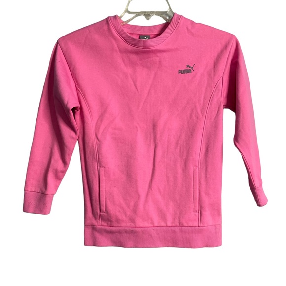 Puma | Shirts & Tops | Puma Junior Pink Sweater Size 8 | Poshmark